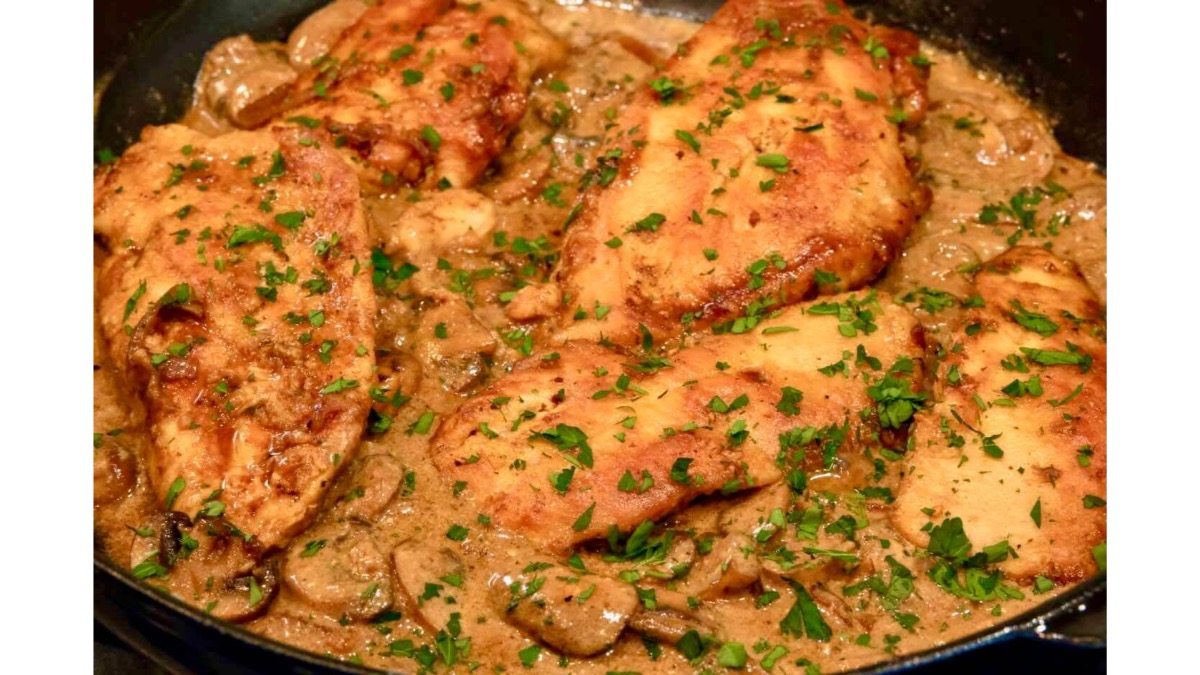 One-Pan Chicken Marsala - The Eating Emporium